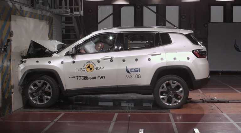 Maximale Euro NCAP-score voor Jeep Compass - Dagelijksauto.nl